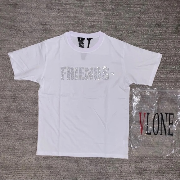 VLONE | Shirts | Vlone X Swarovski Rhinestone Shirt | Poshmark